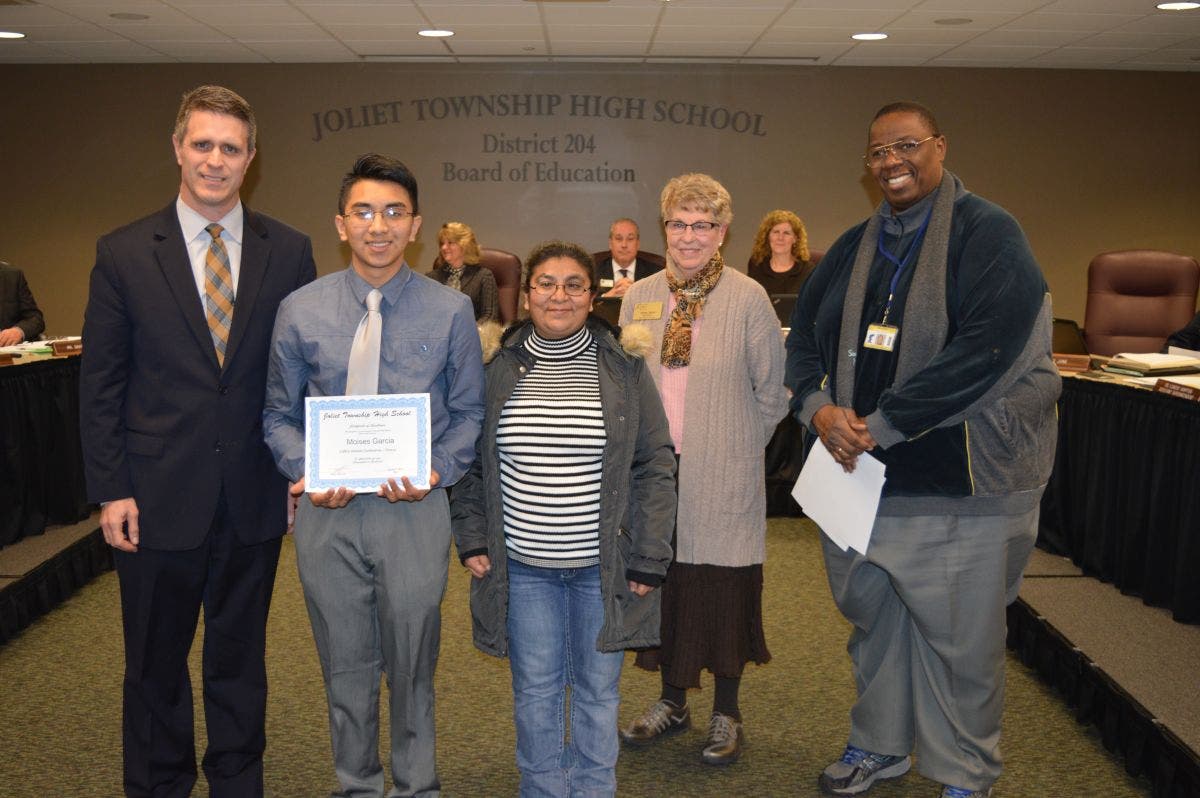 JTHS recognized ILMEA All-State students and staff at January Board ...