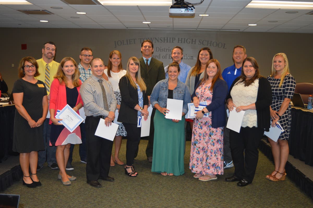 JTHS faculty honored for achieving tenure | Shorewood, IL Patch
