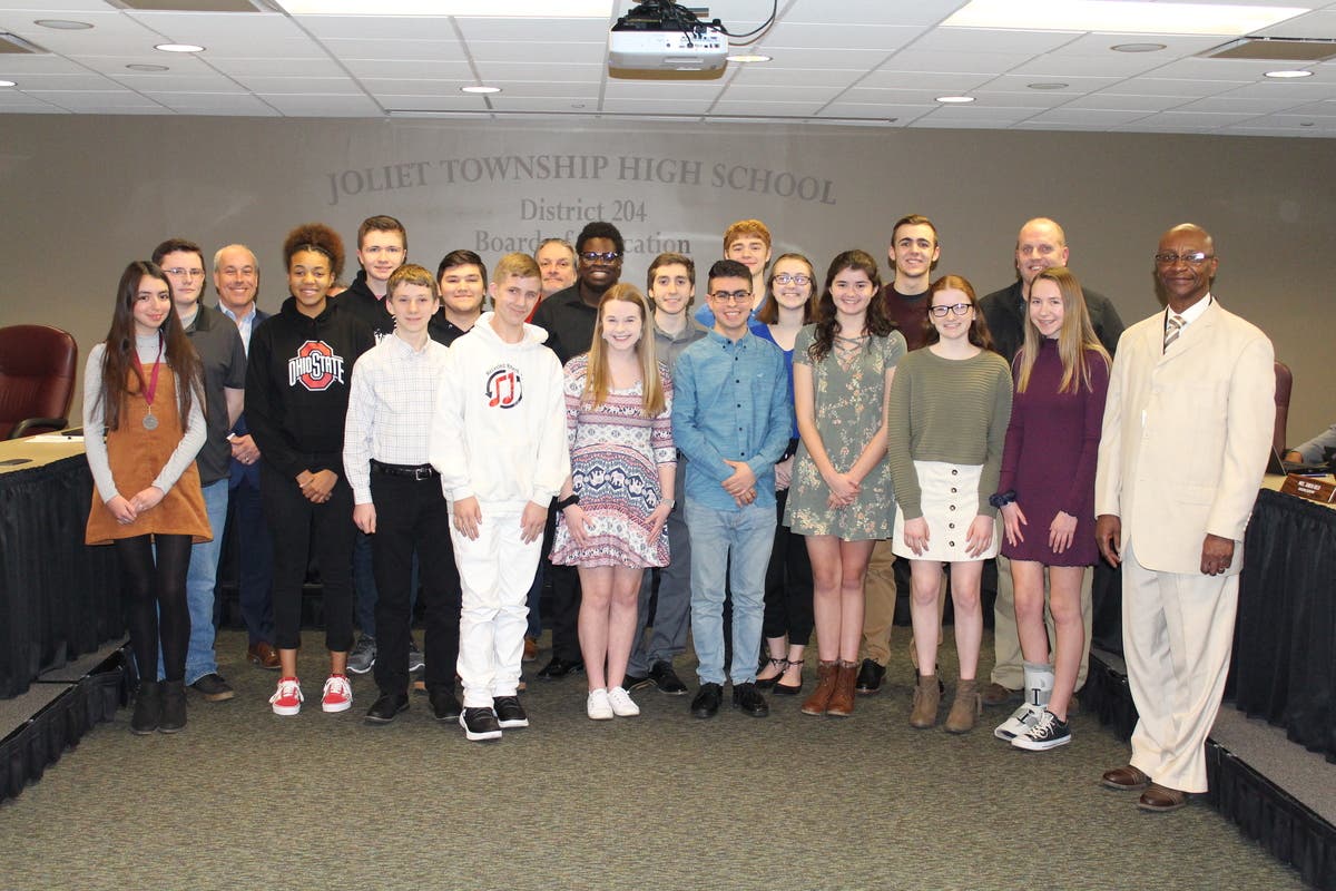 JTHS Board of Education Recognizes Joliet West Musicians | Joliet, IL Patch