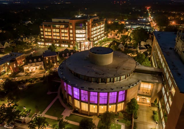 See Stunning Photos Of Doylestown Landmarks Lit Up In Pink | Doylestown ...