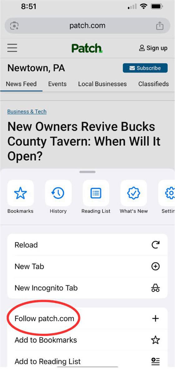 Get The Latest Local News (For Free!) With One Quick Tap | Across ...