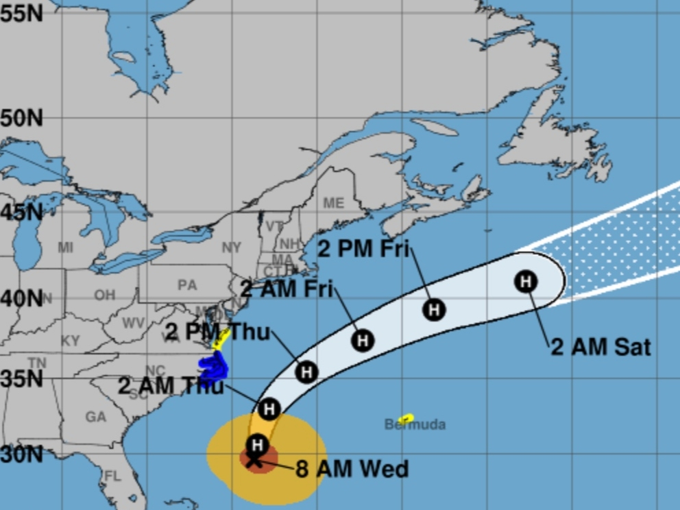 See Latest Hurricane Track, PA Impacts As Storm Moves North | Across ...