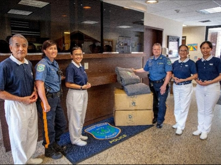 Buddhist Foundation Donates Blankets To Cedar Grove Police | Verona, NJ ...