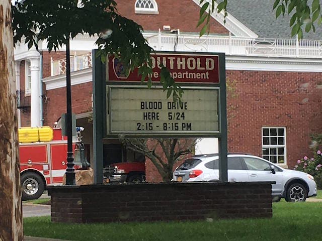 Don't Miss: Southold Fire Department Blood Drive Wednesday | North Fork ...