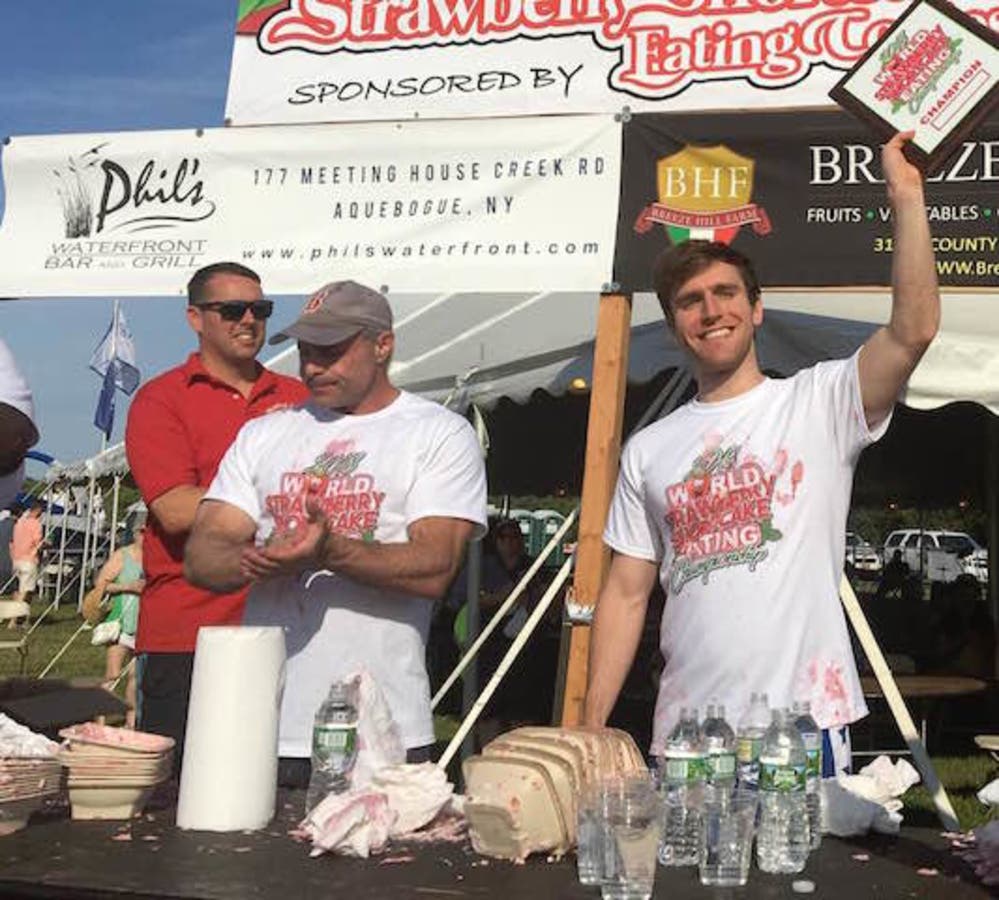 Strawberry Shortcake Eating Contest Winner: 22 Lbs., 8 Minutes | North ...