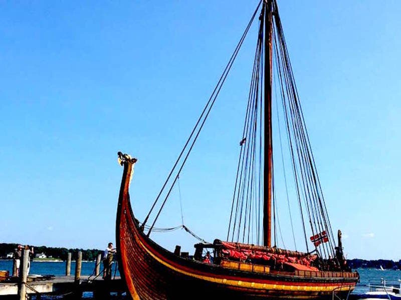 Mighty Norwegian Viking Ship Makes Grand Debut On LI: Photos | North ...