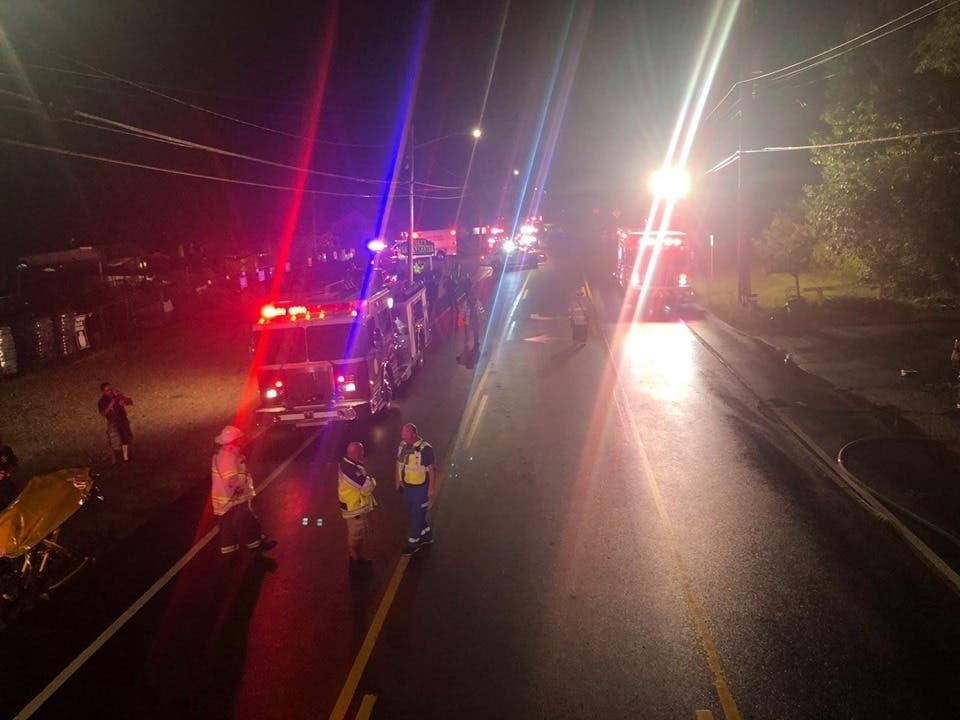 Raging Fire Rips Through Basket Shop | Center Moriches, NY Patch