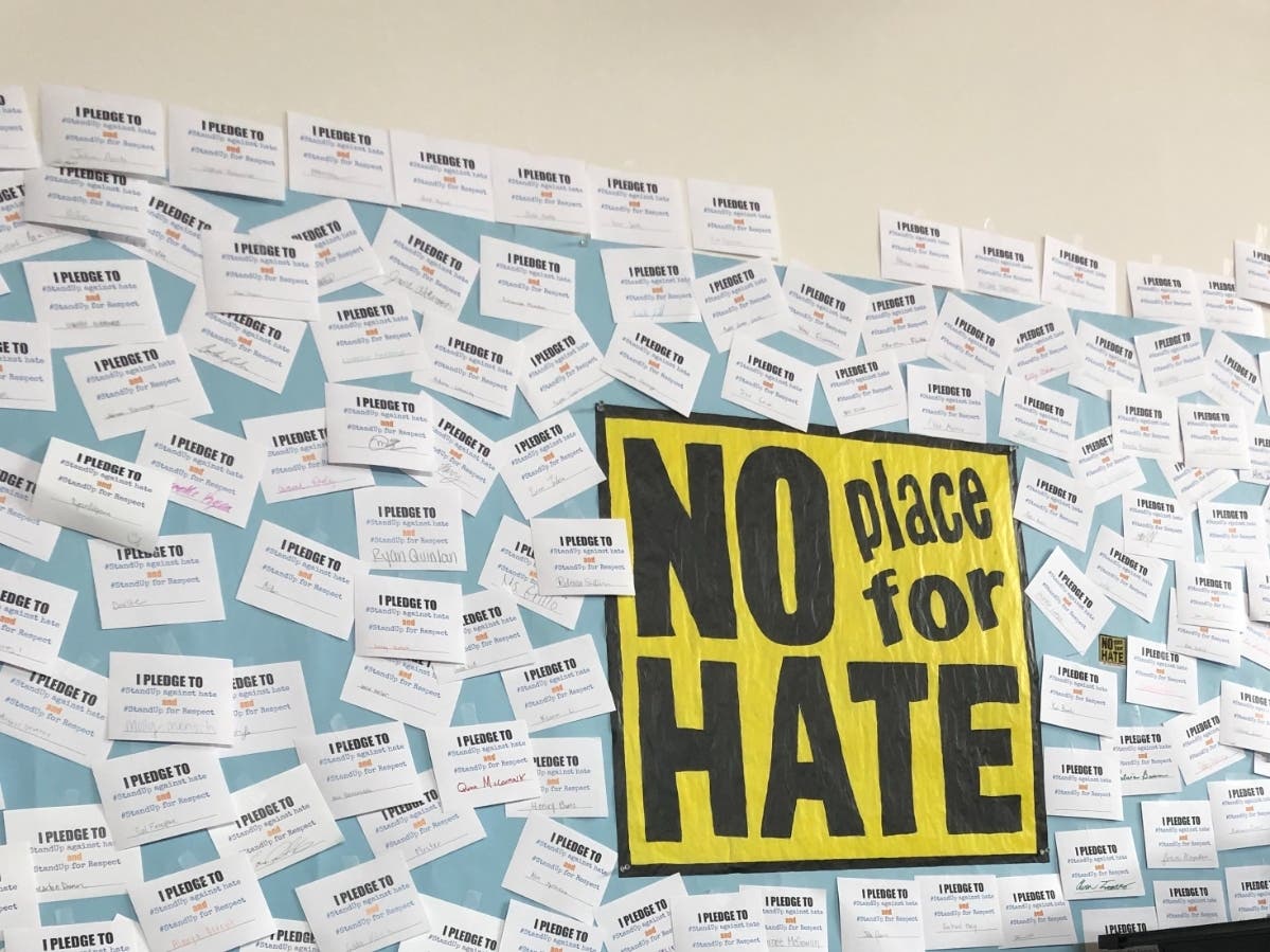 'No Place For Hate' At Westhampton Beach High School | Westhampton, NY ...