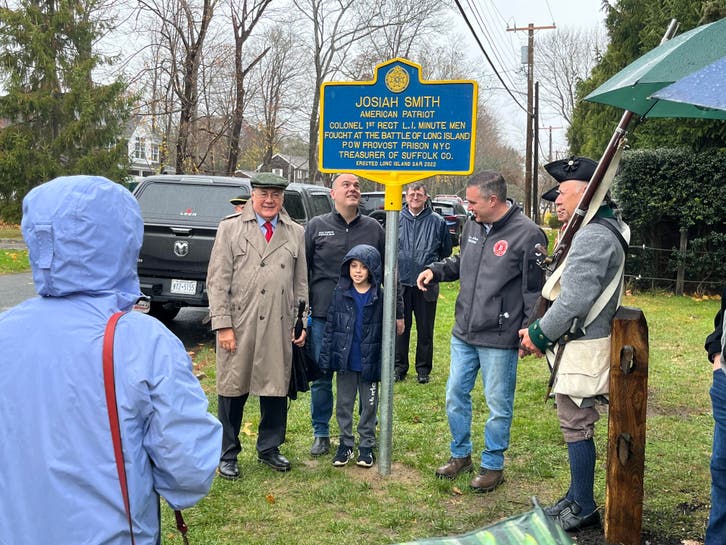 Col. Josiah Smith, American Revolution Hero, Honored In East Moriches ...