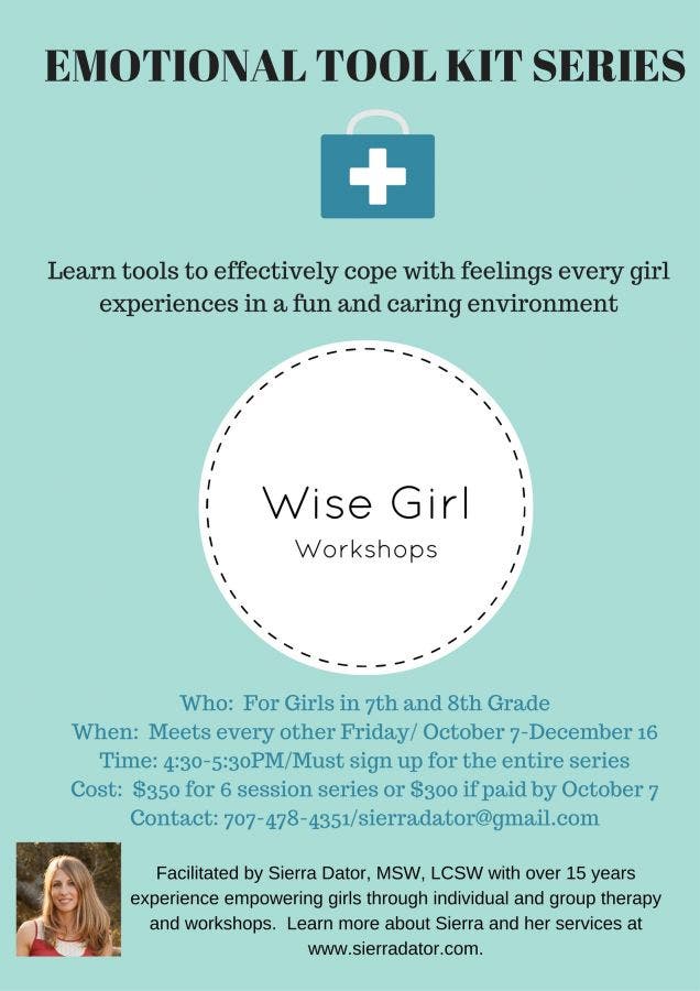 Top 4 Reasons Your Daughter Needs An Emotional Took Kit | Petaluma, CA ...