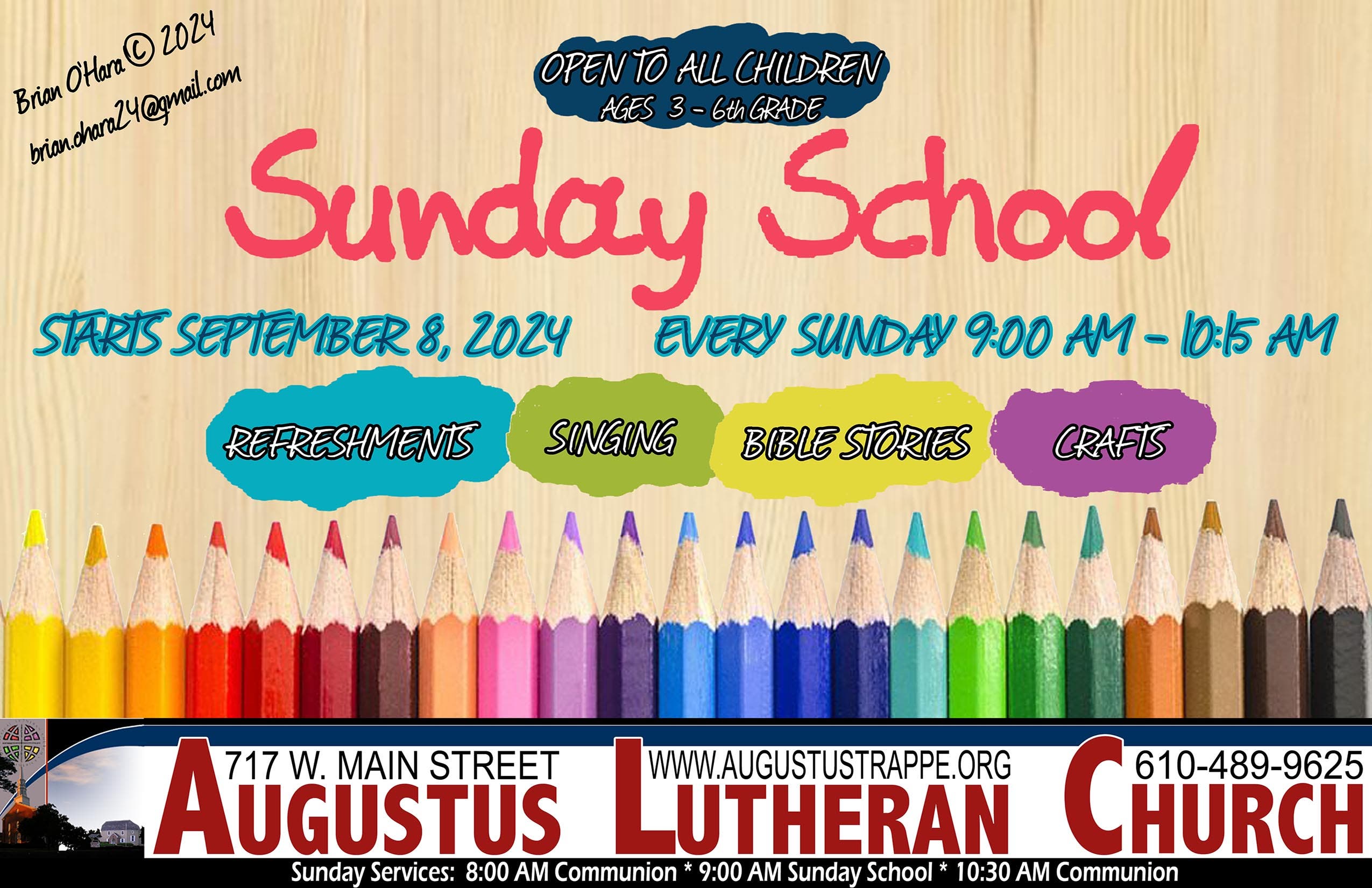 Dec 1 | Sunday School – AUGUSTUS LUTHERAN CHURCH | Perkiomen Valley, PA ...