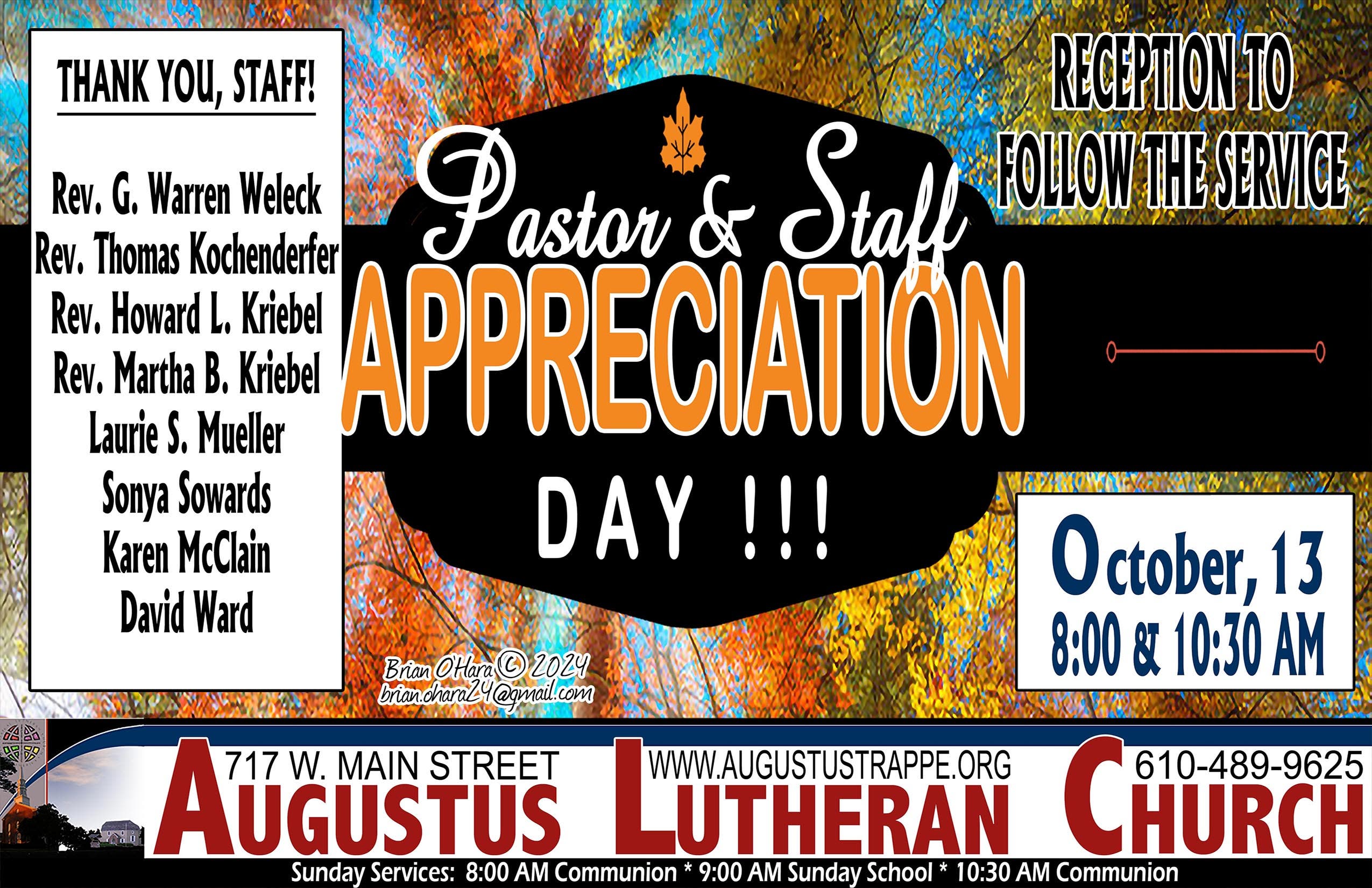 Pastor Appreciation Day 2024