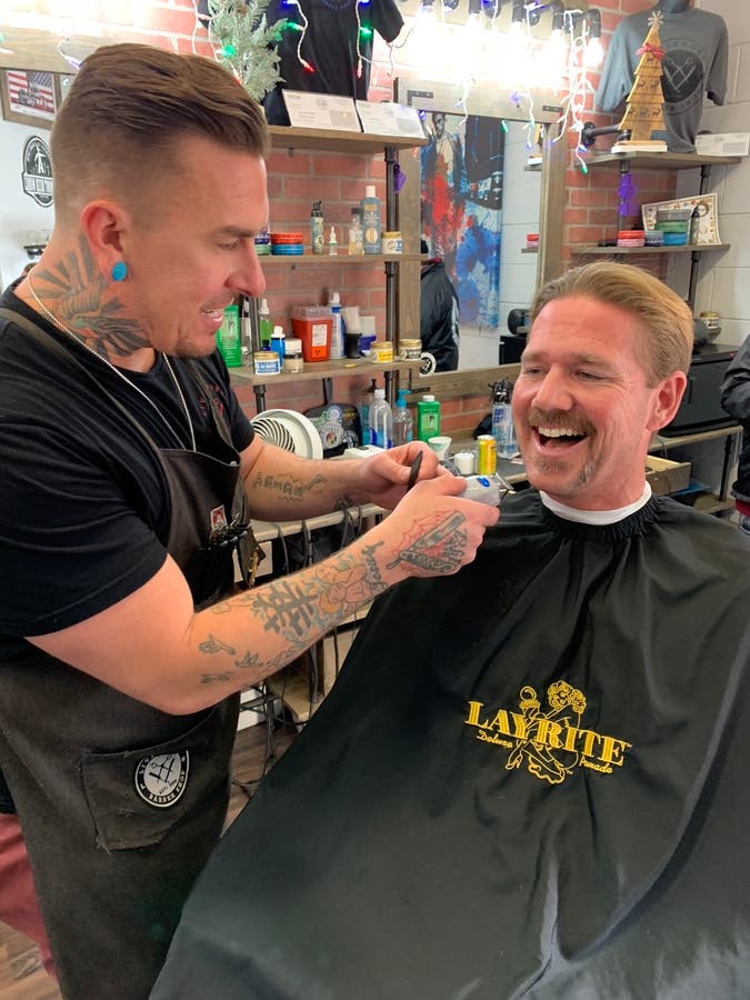 Firefighters Raise $10K During 'Movember Shave Off' Party | Livermore ...
