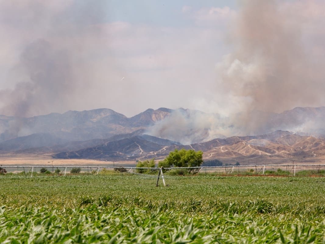 Fire Balloons To 500+ Acres Near Badlands | Banning, CA Patch