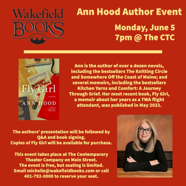 Wakefield Books Spring & Summer Author Series Kicks Off May 2 ...