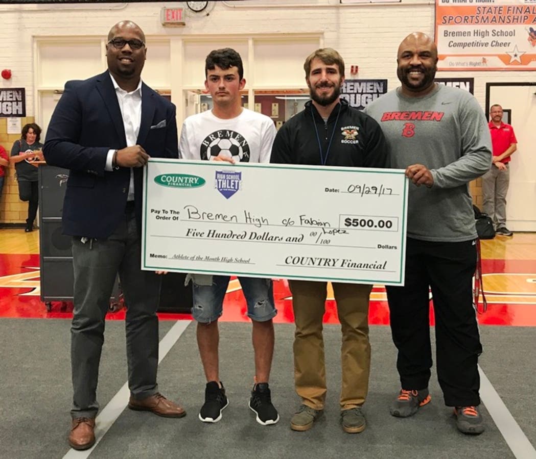 Bremen HS's Fabian Lopez Named Chicago Tribune and Country Financial ...