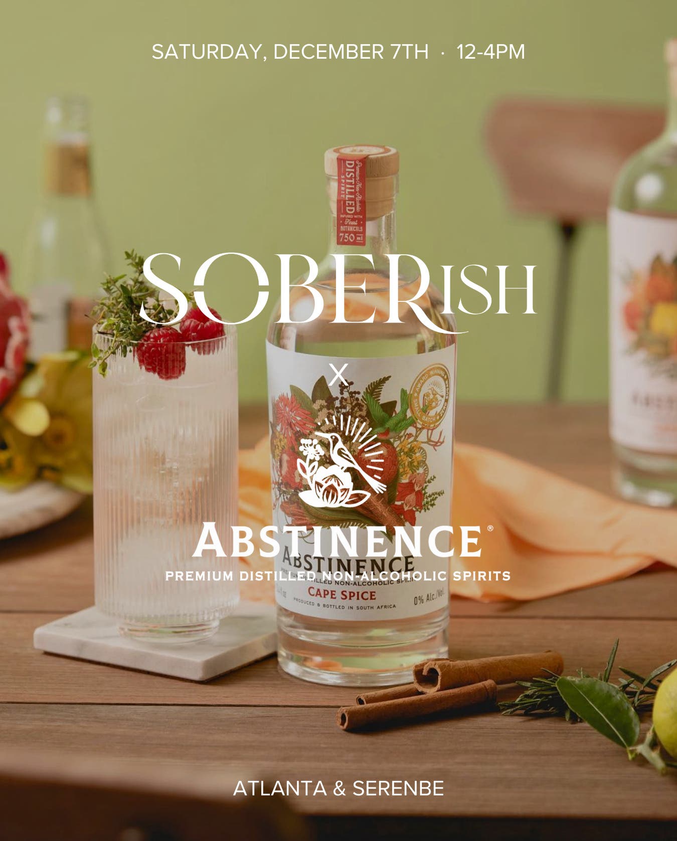 Dec 7 | Soberish x Abstinence Tasting | Atlanta, GA Patch