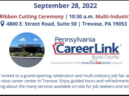 CareerLink New Trevose Office Officially Opening With Ribbon Cutting ...