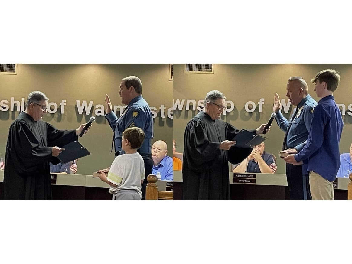 2 Police Officers Promoted In Warminster | Warminster, PA Patch