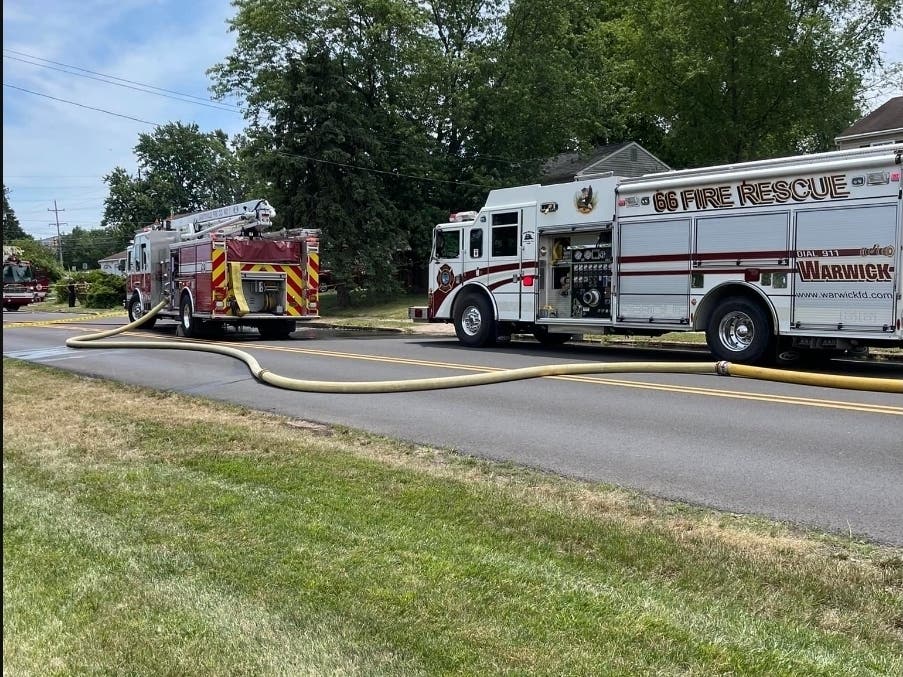Downed Wires Lead To Boat Catching Fire In Warminster | Warminster, PA ...