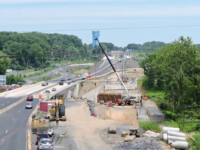 Route 1 Bridge Construction Continues On Course: Photos | Bensalem, PA ...