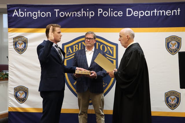 2 New Police Officers Take Oath In Abington Twp. | Abington, PA Patch