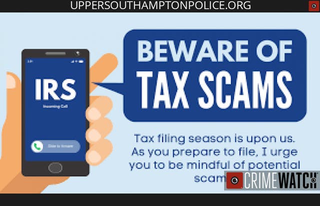 IRS Scam Warning Issued In Upper Southampton Twp. | Upper Southampton ...