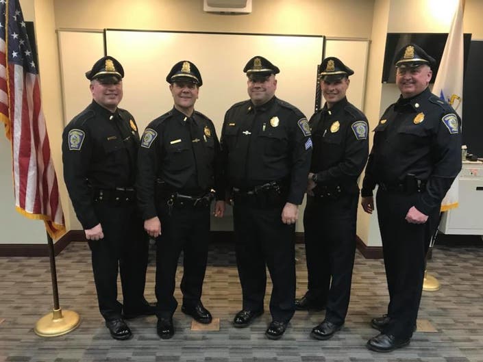 Two Foxborough Officers Earn Promotions | Foxborough, MA Patch