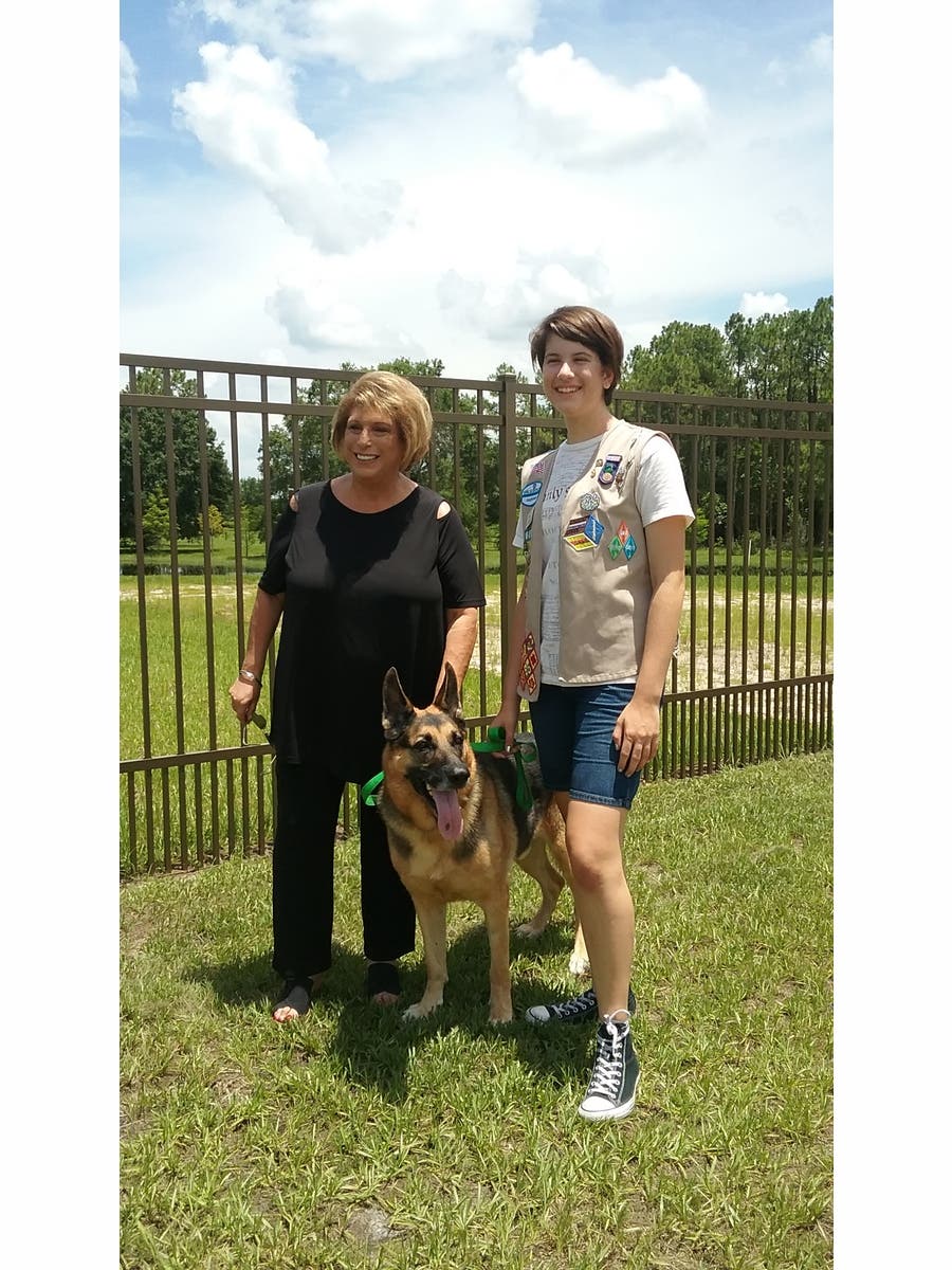 Faith Holliday, 14, Builds Agility Course For Donte's Den To Become One ...