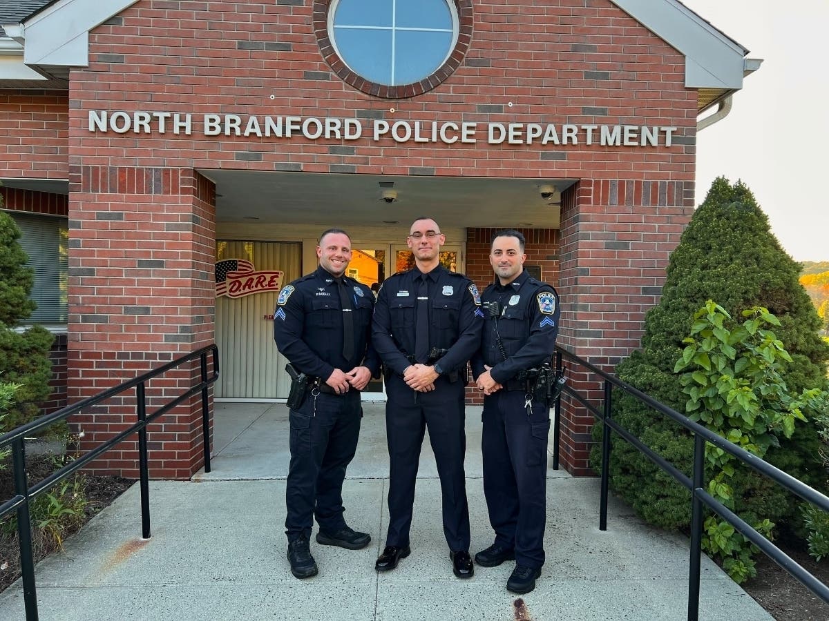 Three North Branford Police Officers Promoted To Corporal | North ...