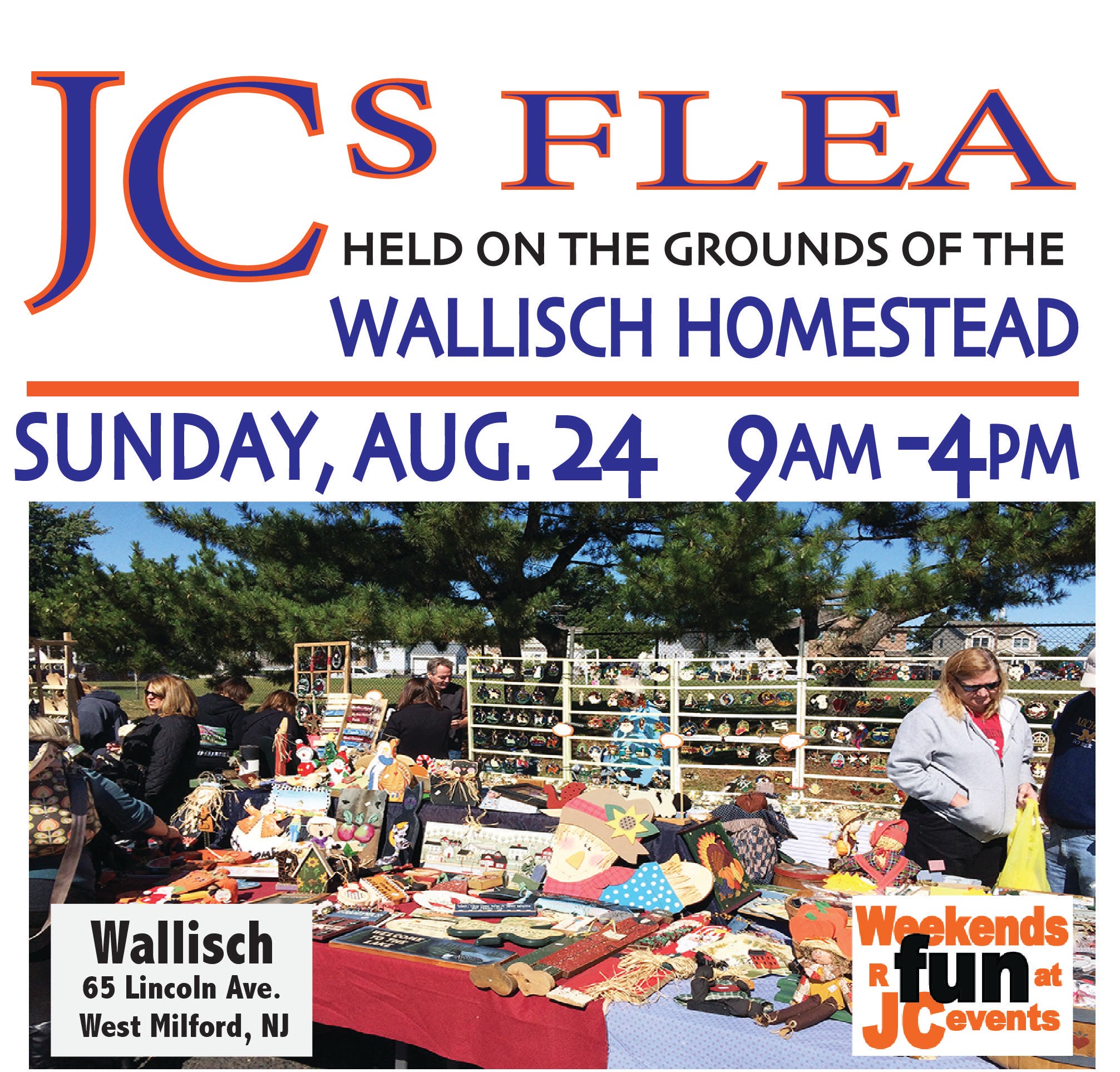 Aug 24 | JC's Flea & Collectible Market at The Wallisch Homestead ...