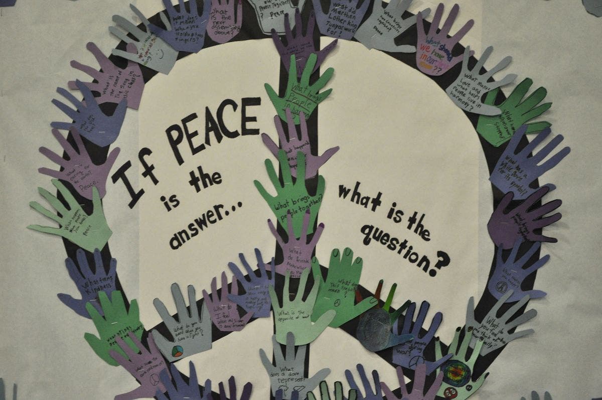 Monroe School Celebrates International Peace Day | Hinsdale, IL Patch
