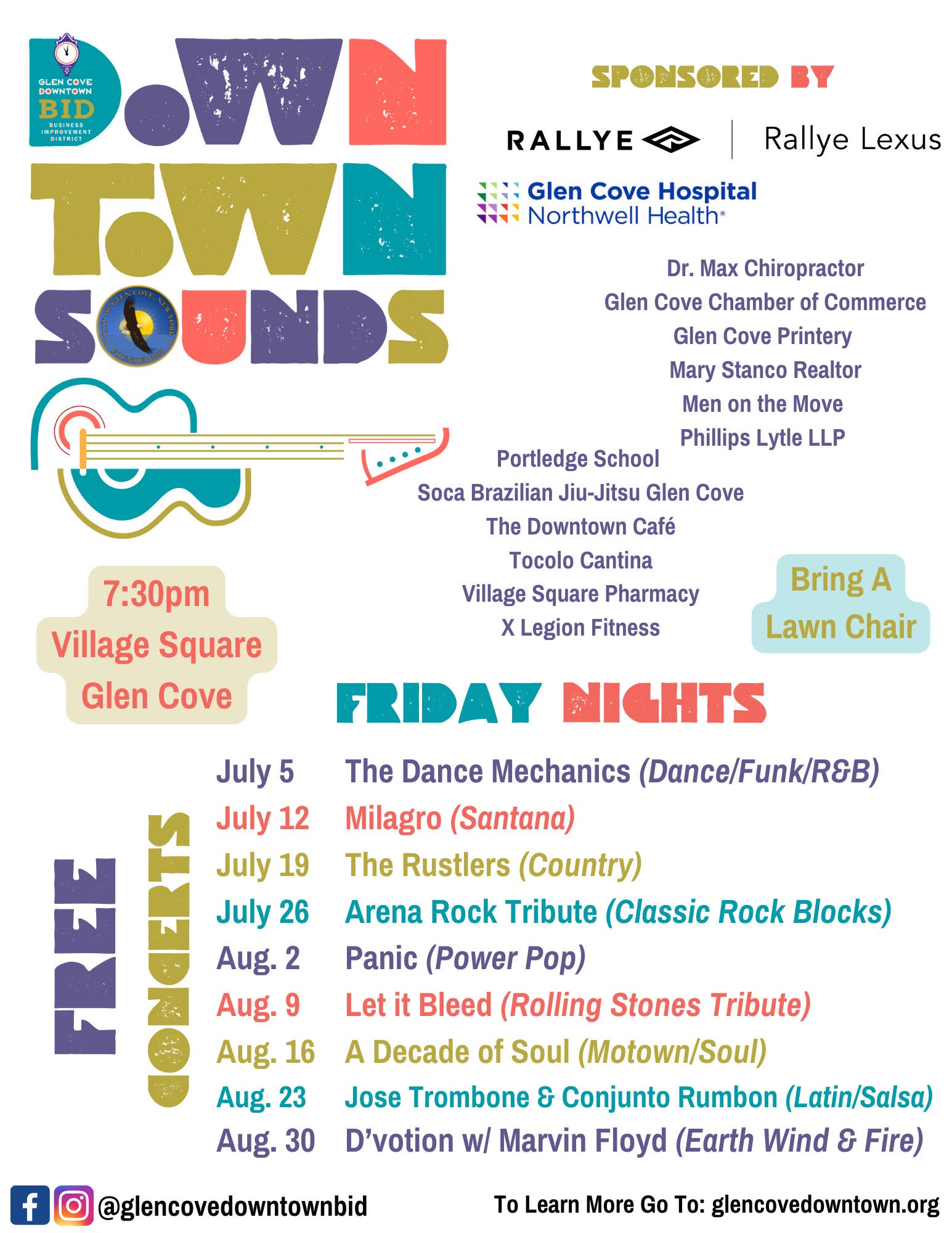 Jul 12 | Downtown Sounds: Milagro | Glen Cove, NY Patch