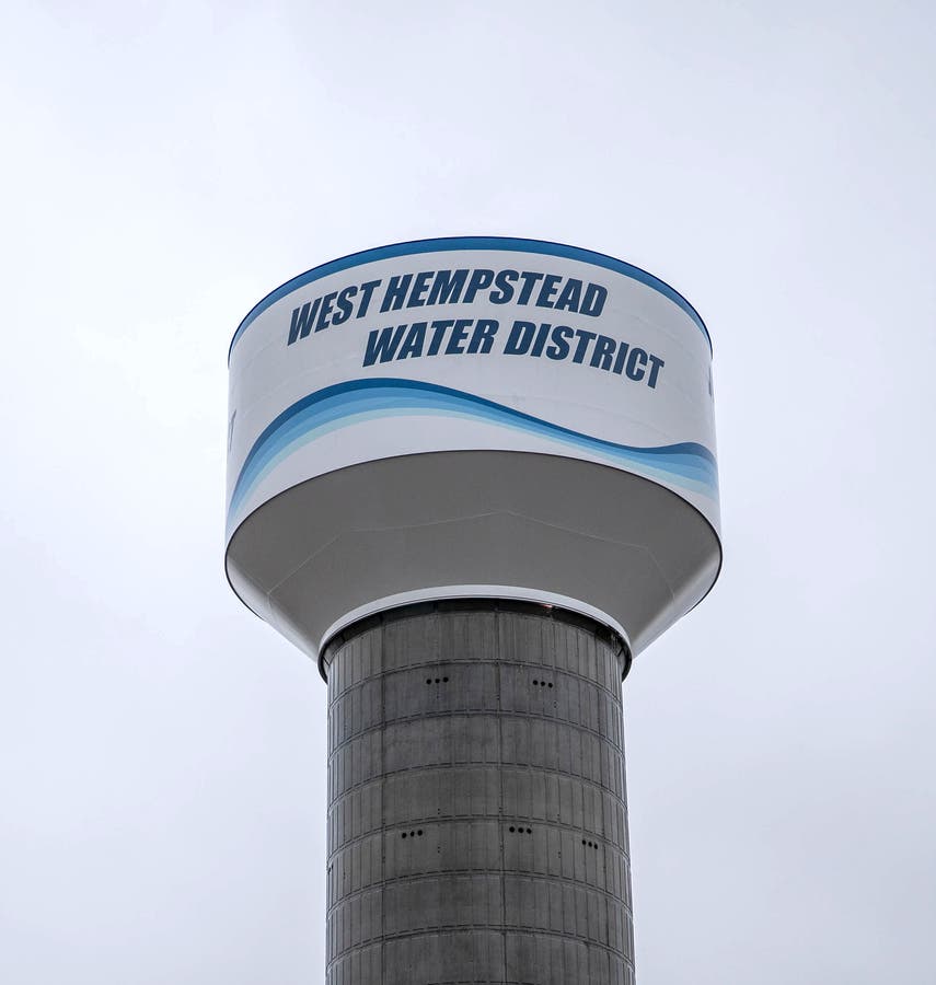 New West Hempstead Water District Water Tank On The Rise | Malverne, NY ...