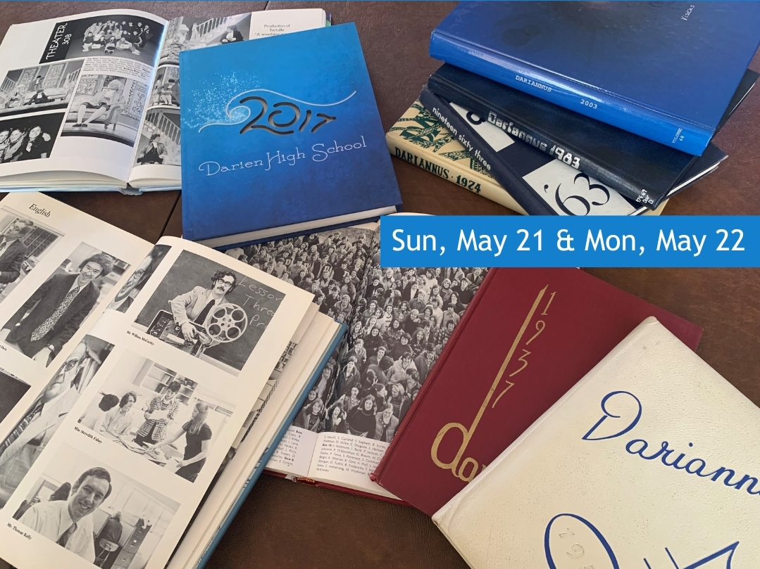 Museum of Darien Interns Showcase Darien Yearbook Collection | Darien ...