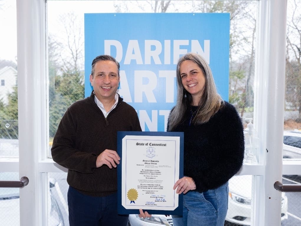 Darien Arts Center Receives Proclamation from Senator Bob Duff | Darien ...