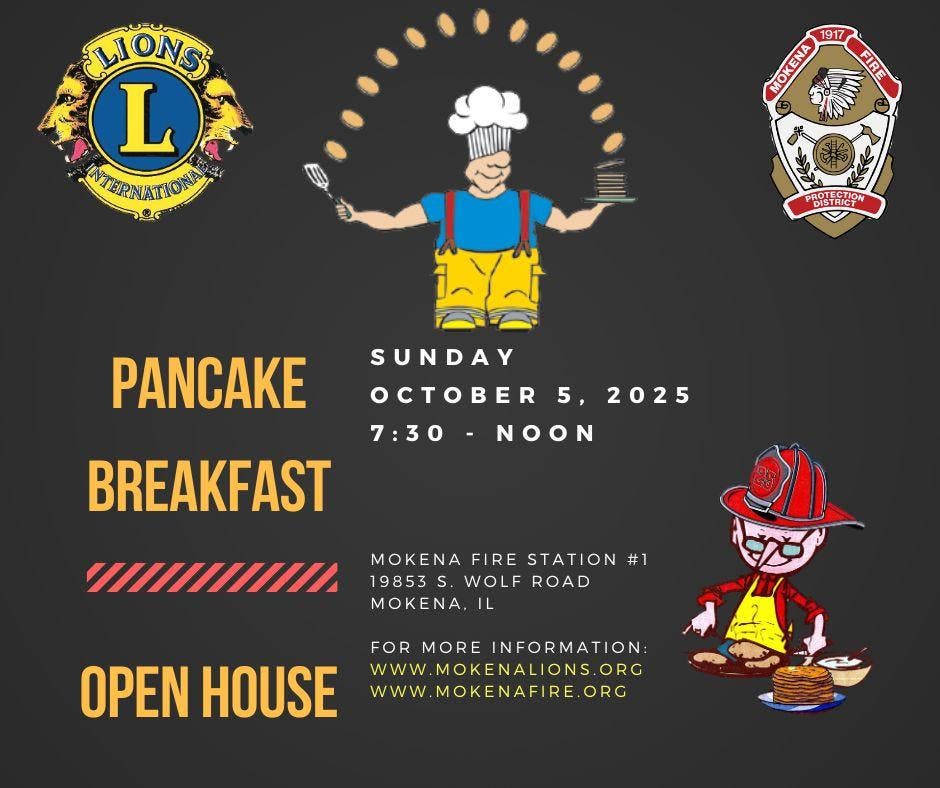 Oct 5 | Mokena Fire Open House & Pancake Breakfast | Mokena, IL Patch