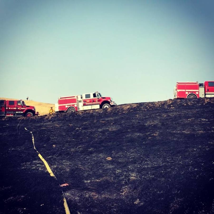 Grass Fire Halted Outside Pinole | Pinole, CA Patch