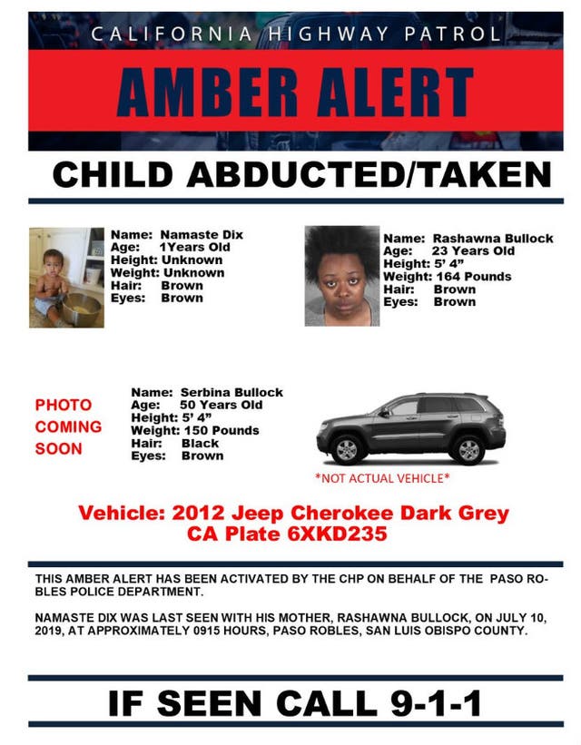 Baby Recovered: CA Amber Alert Canceled | Alameda, CA Patch