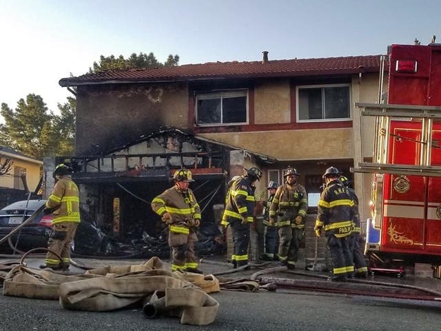Hercules Home Damaged By Fire | Pinole, CA Patch