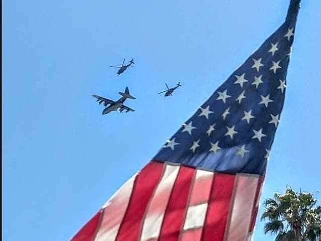 Patriotic Flyover: Photo Of The Day | Union City, CA Patch
