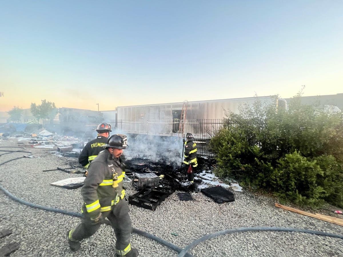 Homeless Encampment Fire In Fremont | Fremont, CA Patch