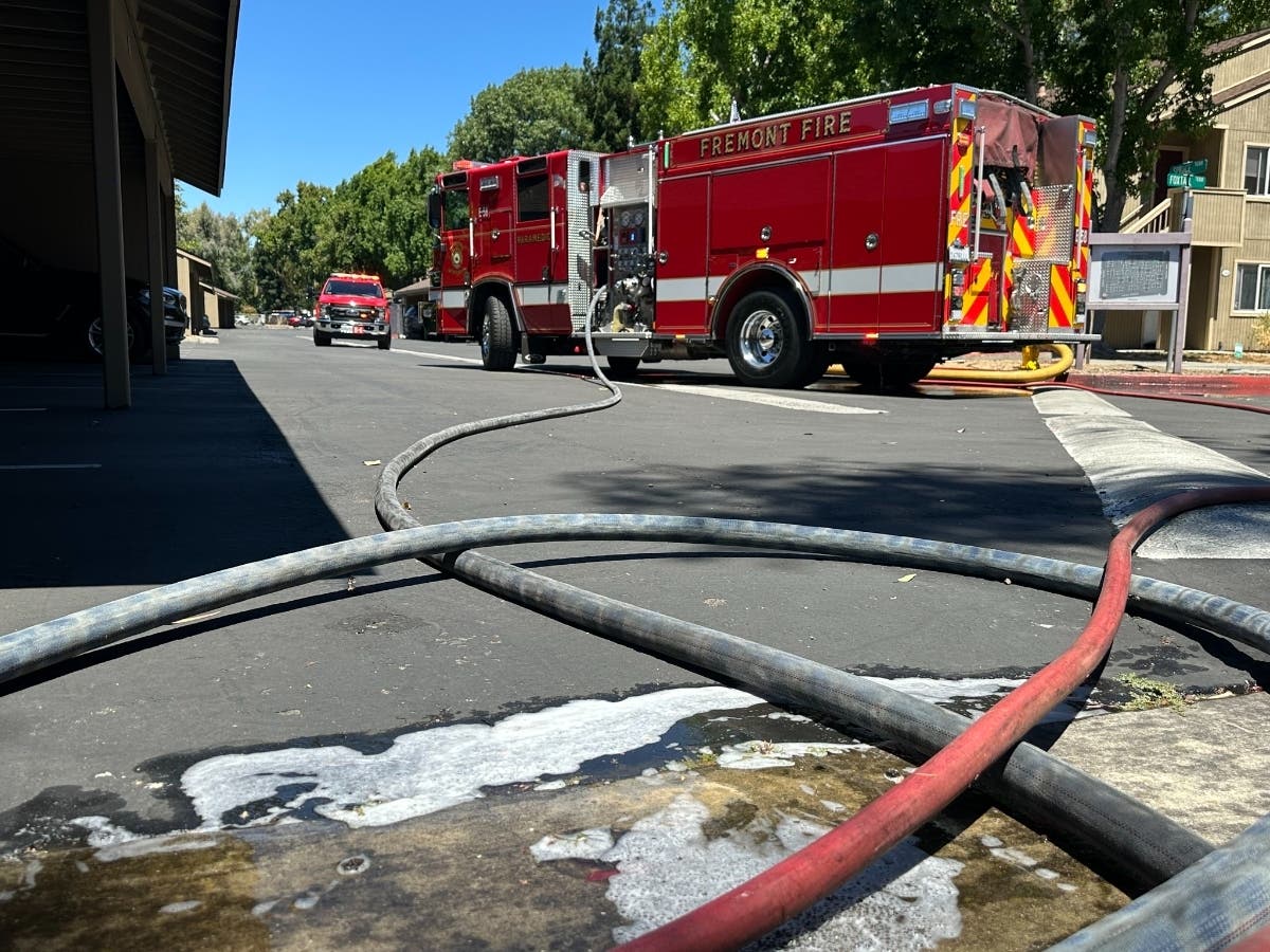 Homeless Encampment Fire Threatens 2 Apartment Complexes | Fremont, CA ...