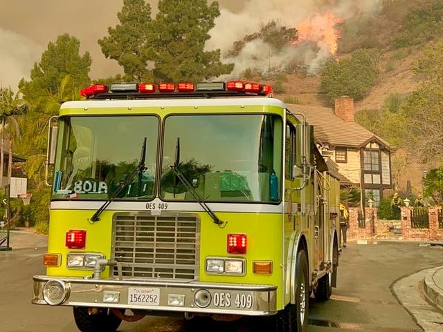 Alameda Firefighters Working To Save LA Homes | Alameda, CA Patch