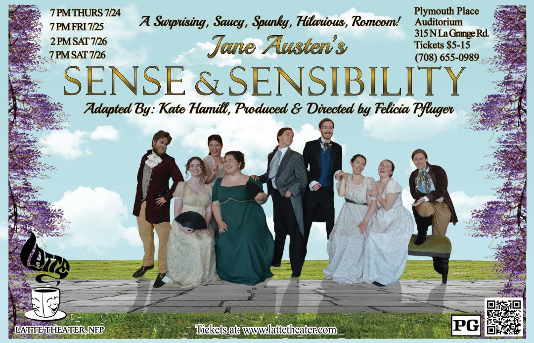 Jul 26 | SENSE AND SENSIBILITY at Plymouth Place Auditorium with LATTE ...