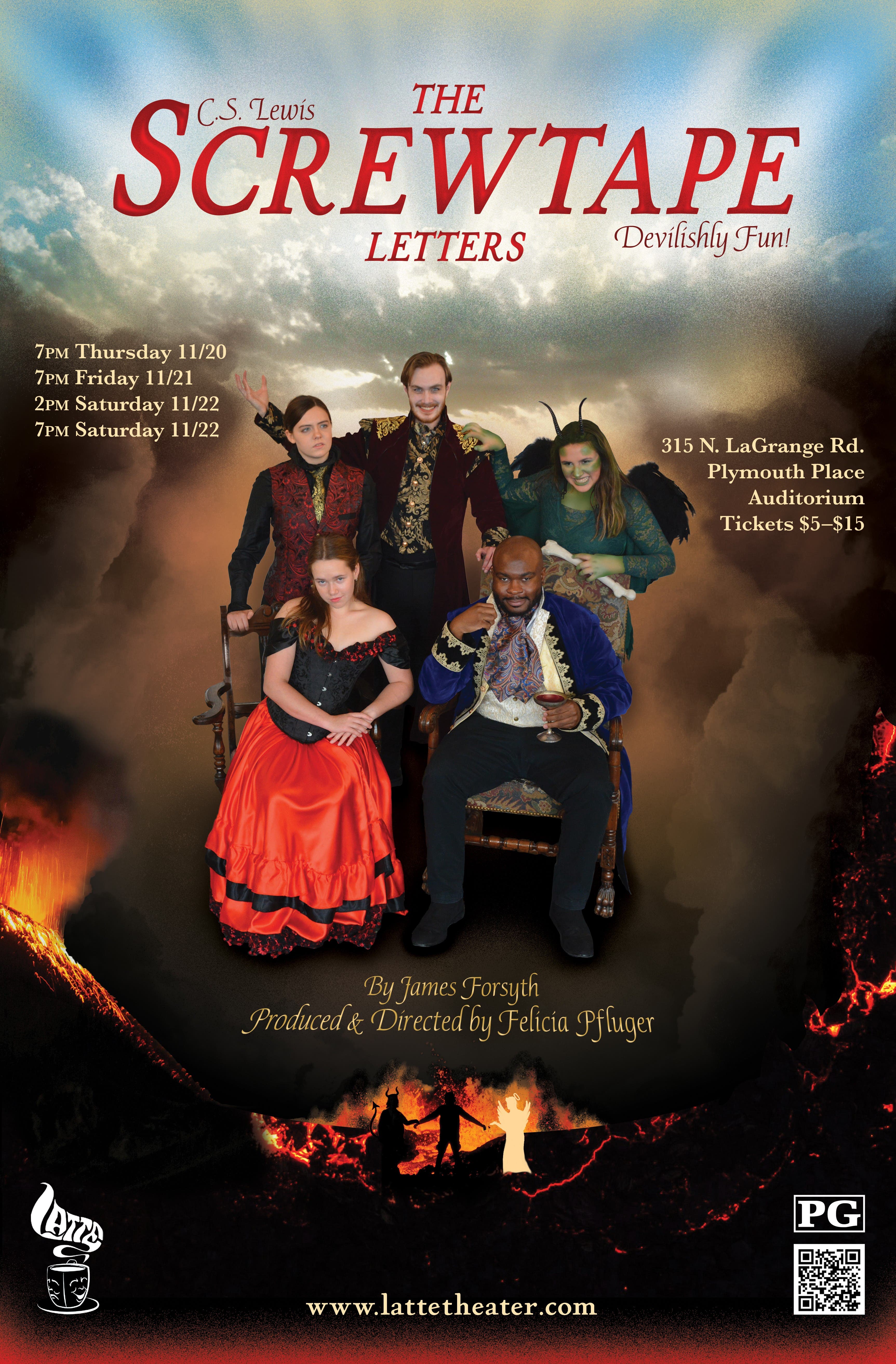 Nov 21 | C.S. Lewis The Screwtape Letters, LATTE Theater | La Grange ...