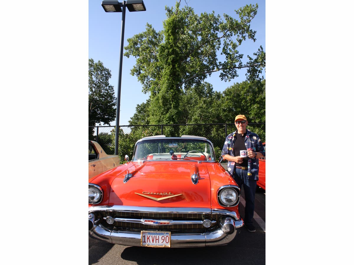 Bedford resident Peter Frasso shows off 1957 Chevrolet at "Cars ...