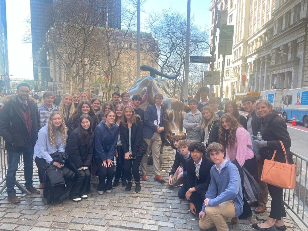 Babylon DECA Students Visit New York Stock Exchange | Babylon Village ...