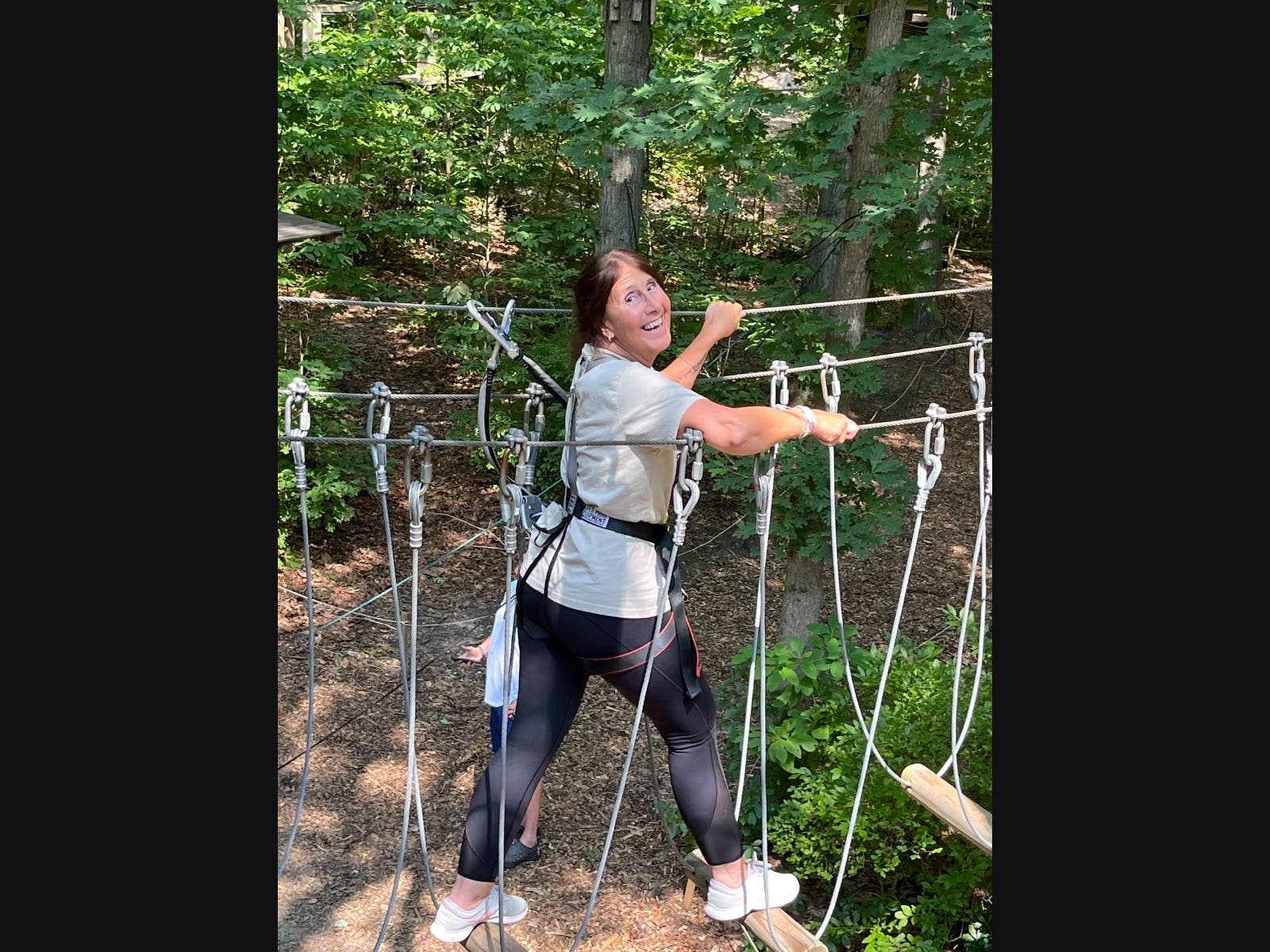 BES Staff Embark on a Treetop Adventure | Babylon Village, NY Patch