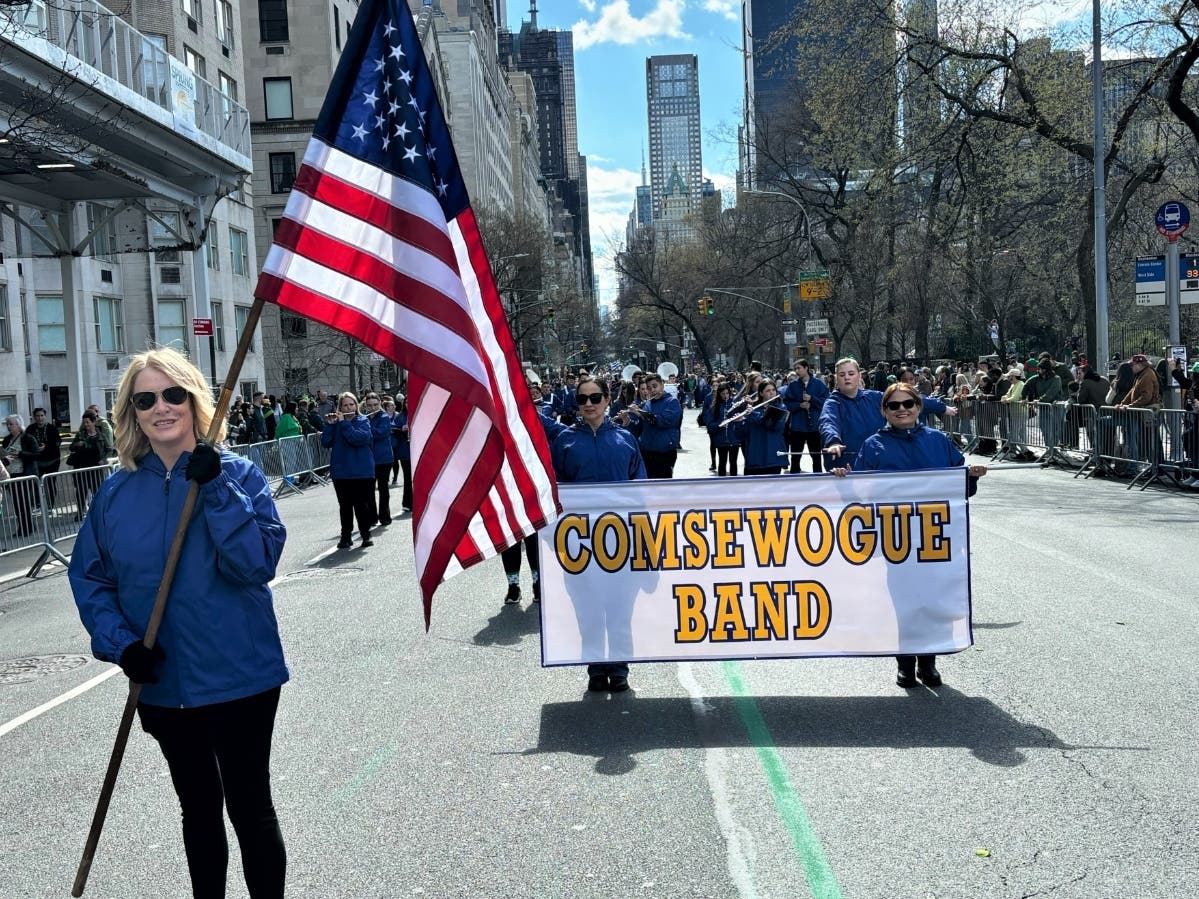 Comsewogue Schools Perform at the NYC St. Patrick's Day Parade | Port ...